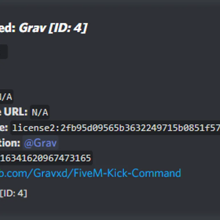 FiveM Kick Command - FiveMods