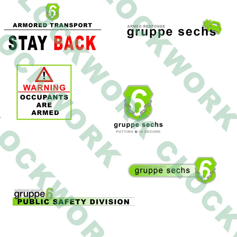 [BETA] Gruppe Sechs Decal Pack - FiveMods